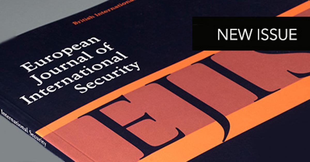 New issue: European Journal of International Security | BISA